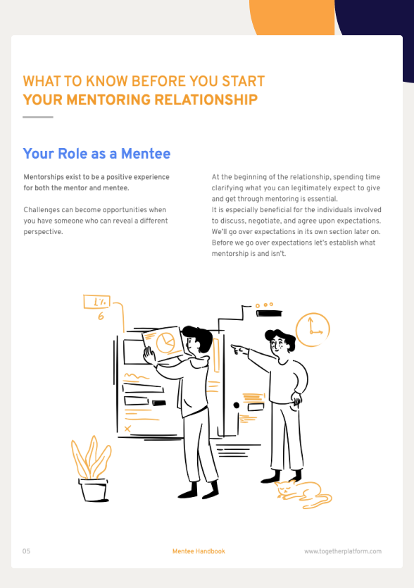 Handbook: How To Be a Great Mentee | Together Software